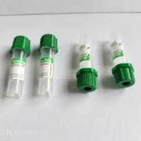 China Heparin Vacuum Micro Blood Collection Tube 0.5ml PP 8*45mm For Single Use for sale
