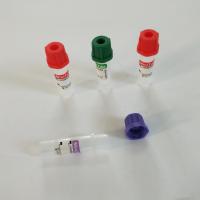 China Medical Vacuum Micro Blood Collection Tube 0.25ml 0.5ml 1ml for sale