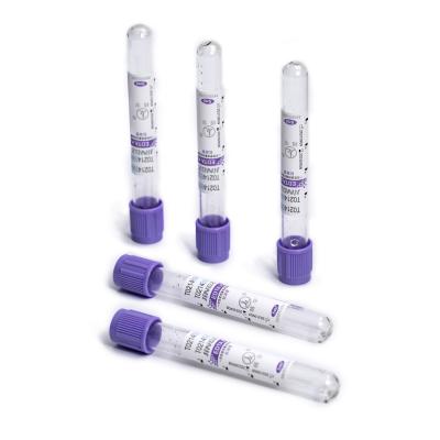 China Convenient Sample Collection with K2 EDTA Tube and Self Adhesive Sticker for sale