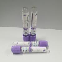 China Glass Vacuum 2ml EDTA Tube Edta K3 Vacuum Tube In Clinical Hematology for sale