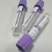 China Glass Vacuum 2ml EDTA Tube Edta K3 Vacuum Tube In Clinical Hematology for sale