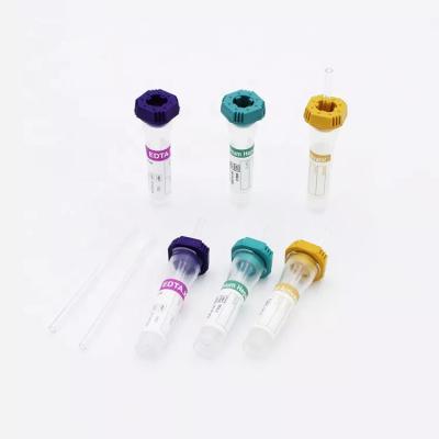 China 0.25ml 0.5ml 1ml Micro Blood Collection Tube for sale