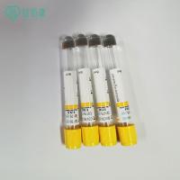 China Blood Sample Collection Tube 0.25-10ml Yellow Seperation Gel Tube for sale