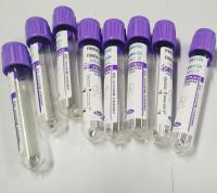 China Medical Vacuum K3 EDTA Vial Lavender Top Blood Collection Tube ISO13485 Mark for sale