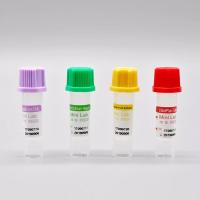 China Heparin Vacuum Micro Blood Collection Tube 0.5ml PP 8*45mm For Single Use for sale