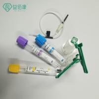 China 25 Gauge Blood Collection Butterfly Needle 2-10ml With Safety Holder for sale