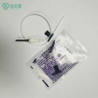 China 22G Black Blood Collection Butterfly Needle With One Wing Individual Package for sale