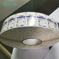 China 50*19mm Medical Blood Tube Labels 50-60mic Thickness Roll Packing for sale