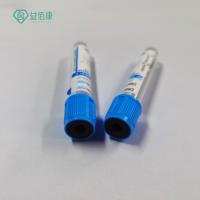 China Blue Sodium Citrate Blood Collection Tube 1.8ml-4.5ml for sale