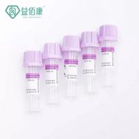 China Small Mini Pediatric Edta Tubes 8*45mm PP Edta Sample Bottle for sale