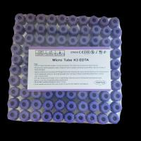 China Small Mini Pediatric Edta Tubes 8*45mm PP Edta Sample Bottle for sale
