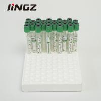 China 13*75mm Green Top Lithium Heparin Tube 4 Ml Blood Tubes For Biochemical Tests for sale