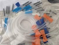 China Sterile Venous Blood Collection Needles Scalp Vein Sets Blue 23G Medical Grade for sale