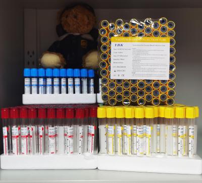 China EDTA Blood Sample Collection Tube With Clot Activator / Sodium Citrate / Heparin / Fluoride 2-10ml for sale