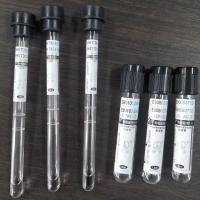 China Black Cap 1.6ml 1.28ml Sodium Citrate 3.8% ESR Tube Blood Test Tube for sale