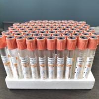 China Red Coagulation Tube With Clot Activator 4ml Glass Pet Vacuum Tube for sale
