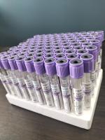 China 16*100mm Diameter K2 EDTA Tube with 1ml-10ml Capacity Plastic/Glass for sale