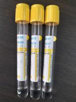 China Medical Gel And Clot Activator Golden Blood Sampling Tubes With CE 2ml-10ml for sale