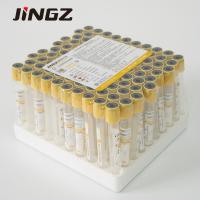 China Medical Gel And Clot Activator Golden Blood Sampling Tubes With CE 2ml-10ml for sale