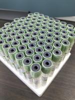China Medical Blood Collection Tube 2ml-10ml Light Green Cap Blood Test Tube With Press Cap for sale