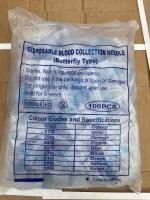China Disposable Winged Infusion Set For Blood Collection 18-27 Gauge for sale