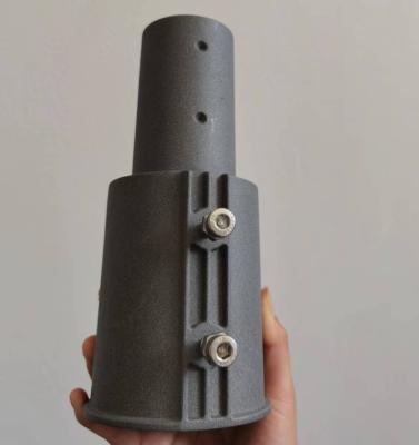 China 90 - 180 Degree Street Light Bracket For Pole Connector Outdoor Arm for sale