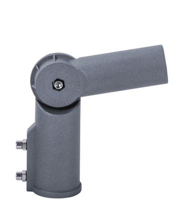 China Outdoor LED Street Lights Bracket Arm Pole 60mm For Connector 50 Turn 60 Adapter for sale