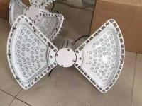 China 120W Led Road Lighting Fixtures For Major Road With 2 Fans for sale