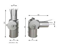 China Die Casting Aluminum Outdoor LED Street Lights Adjustable Adapter Arm Bracket for sale