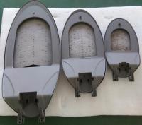 China Universal Used Die casting Aluminum LED Street Light Fixtures For Road & Industrial Area three size IP65 for sale