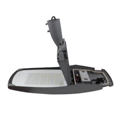 China Glass Aluminum Frame LED Street Light Housing For Roads Gardens Courtyards for sale