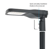 China Commercial City Urban Outdoor Street Lamp Horizontal Installing for sale