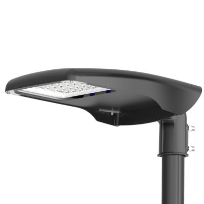 China 100w Outdoor LED Street Lights Antique Pole Cob Smart Sensor IP66 Watreproof for sale
