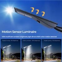 China 20 Watt Lithium Battery Led Street Light Outdoor Solar Lamps All In One for sale