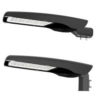 China 155lm/W IP66 Ik08 50 - 200W Outdoor Led Street Light Tempered Glass For Roadway for sale
