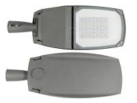 China Dark Gray LED Street Light Housing 150lm/W Lamp Efficiency 120° Beam Angle for sale