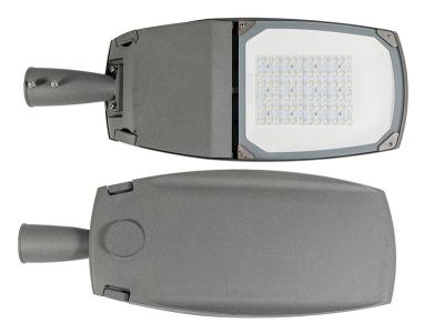 China Dark Gray LED Street Light Housing 150lm/W Lamp Efficiency 120° Beam Angle for sale