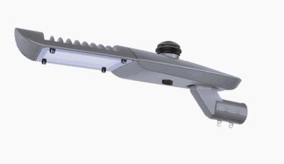 China 200w 140lm/W Black Led Street Light Die Casting Aluminium High Lumen Power for sale