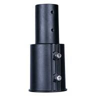 China Aluminium Adjustable Street Light Adapter Connector Die Arms Pole Mount Bracket for sale