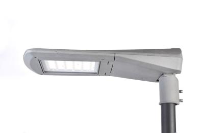 China Die Casting Aluminium 3000K 120lm/W IK08 IP66 Black LED Street Light For Main Road for sale