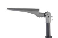 China 120lm/W 3000k Ra80 Aluminium Black Led Street Light IK08 IP66 for sale