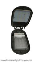 China 120lm/W SMD LED Street Light ZHSL-09-50 With Famous Brand Driver Black For Outdoor for sale