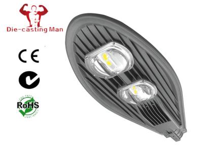 China Heat Resistance Black IP 65 External LED Street Light Fixtures AC85 - 265v for sale
