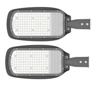 China Adjustable Angle LED Street Light Fixtures for Versatile Lighting Options IK08 waterproof IP66 Urban lighting for sale