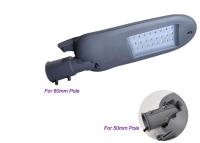 China Fashion Gray / Black / Silver IP66 40W LED Street Light Fixtures 485*230*98mm for sale