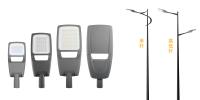 China IP65 LED Street Light Fixtures With Wide Color Temperature Range for sale