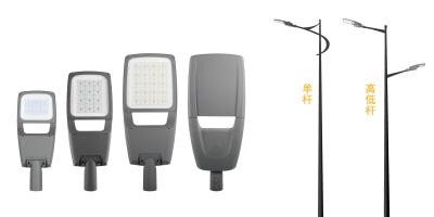 China IP65 LED Street Light Fixtures With Wide Color Temperature Range for sale