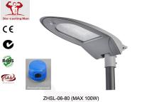 China IP66 Photocell Dmmiable High Power LED Street Light 80w 100w 2700K - 6500K for sale