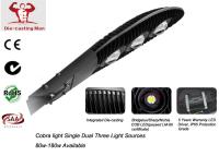 China High Lumen 150w 180w Cobra COB High Power Street Light Outdoor Waterproof IP66 Aluminum Housing Photocell SPD Optional for sale