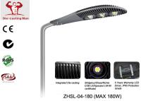 China CE RoHS Approved Energy Saving 150w 180w COB Road Lighting Fixtures Super Bright Dimmable with 5 years warranty for sale